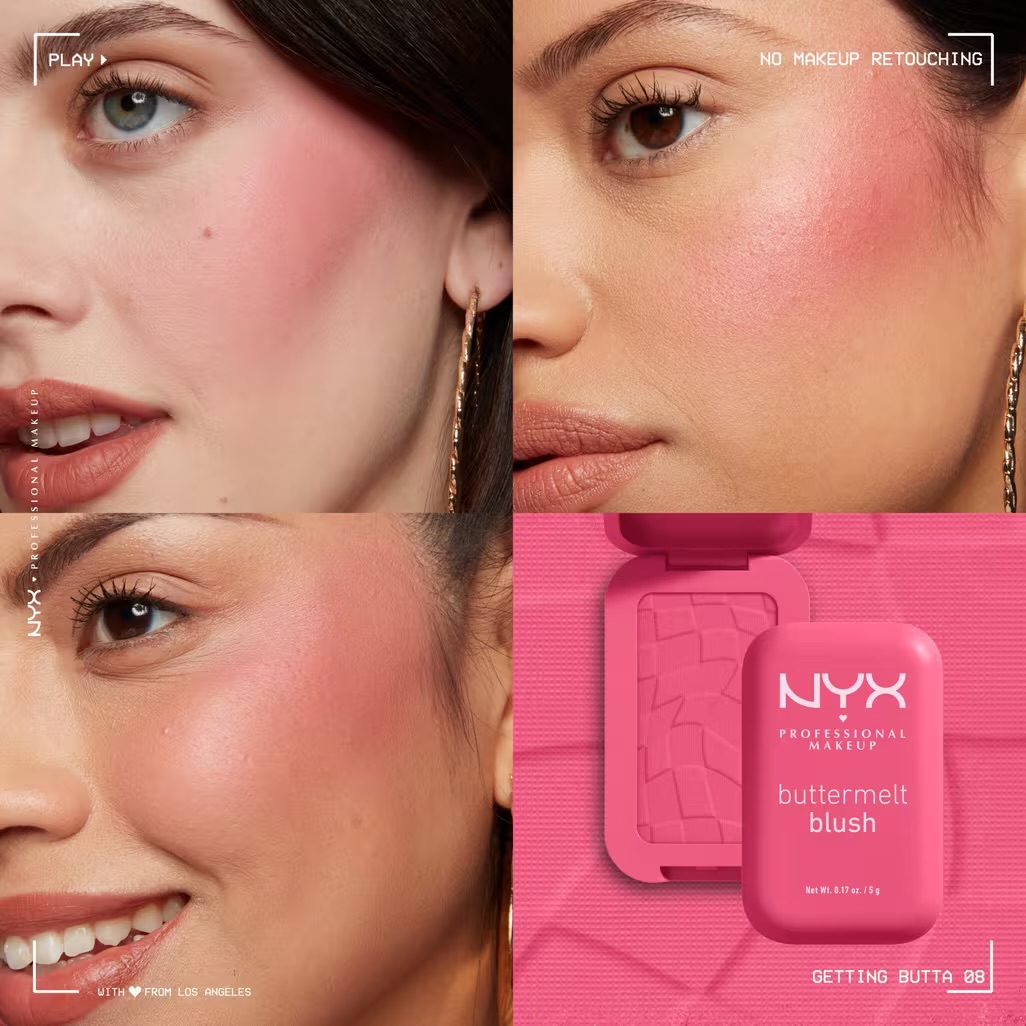 Royal Makeup Hn : Nyx Buttermelt Pressed Powder Blush